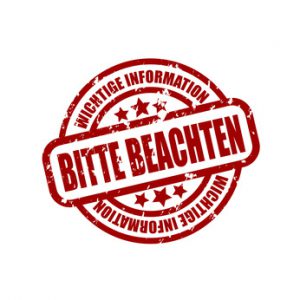 Bitte beachten | Marketing für Heilpraktiker